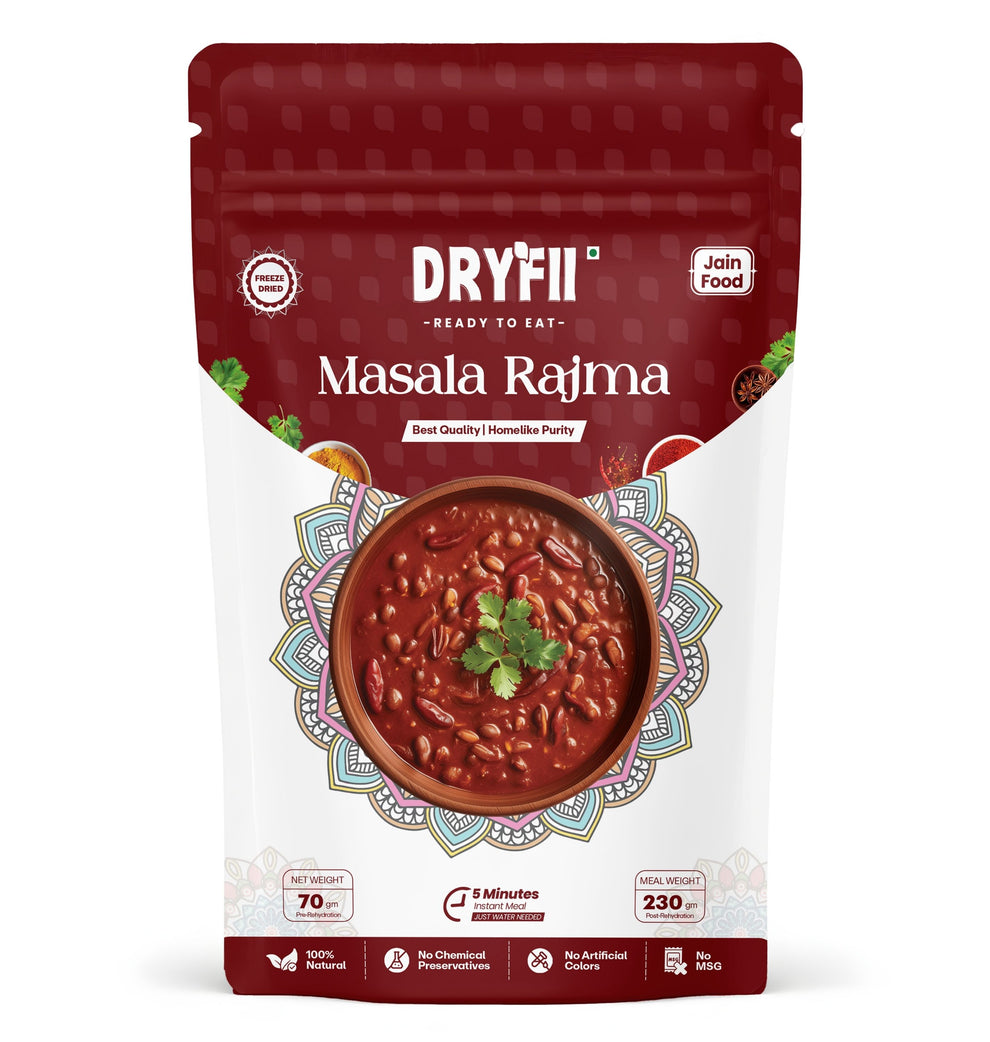Jain Masala Rajma – Dryfii Ready-To-Eat